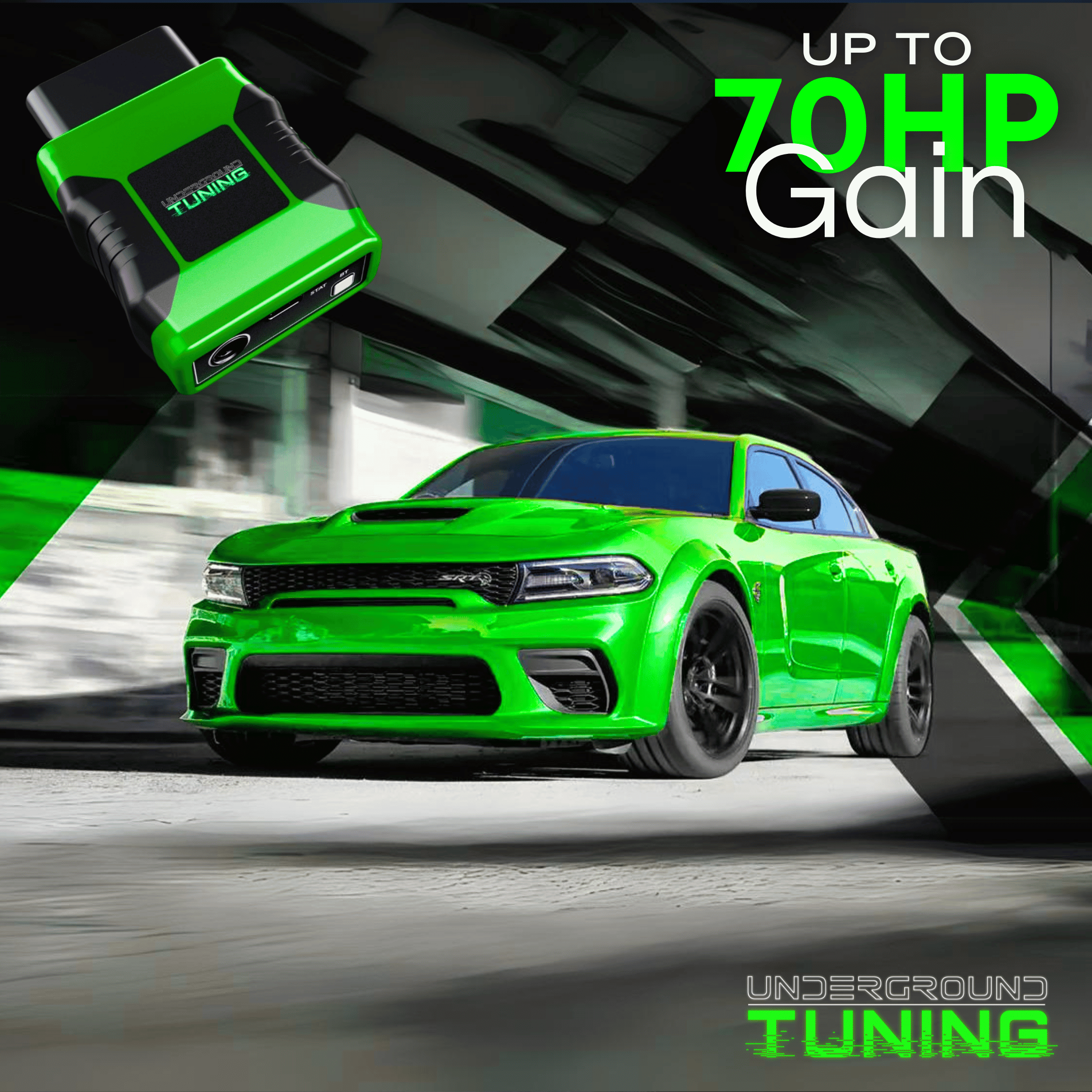 Dodge Charger Hellcat ECU Tune – Underground Tuning | Performance ...